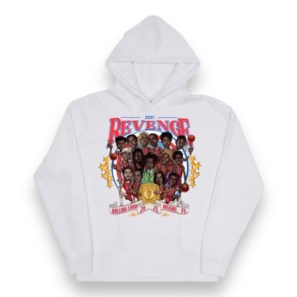 Revenge Clothing | Shirts | Revenge Rolling Loud Miami Hoodie White ...
